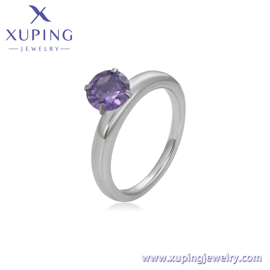 Wholesale Xuping High Quality Heart Cubic Zirconia Rings